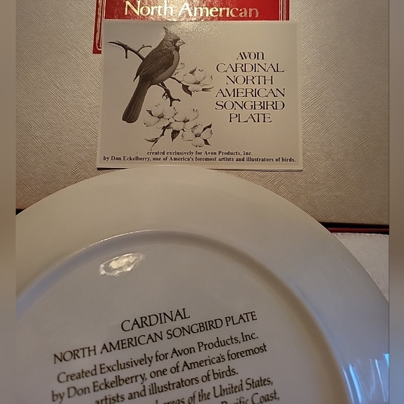 Avon | Other | Vintage Avon Cardinal Plate | Poshmark